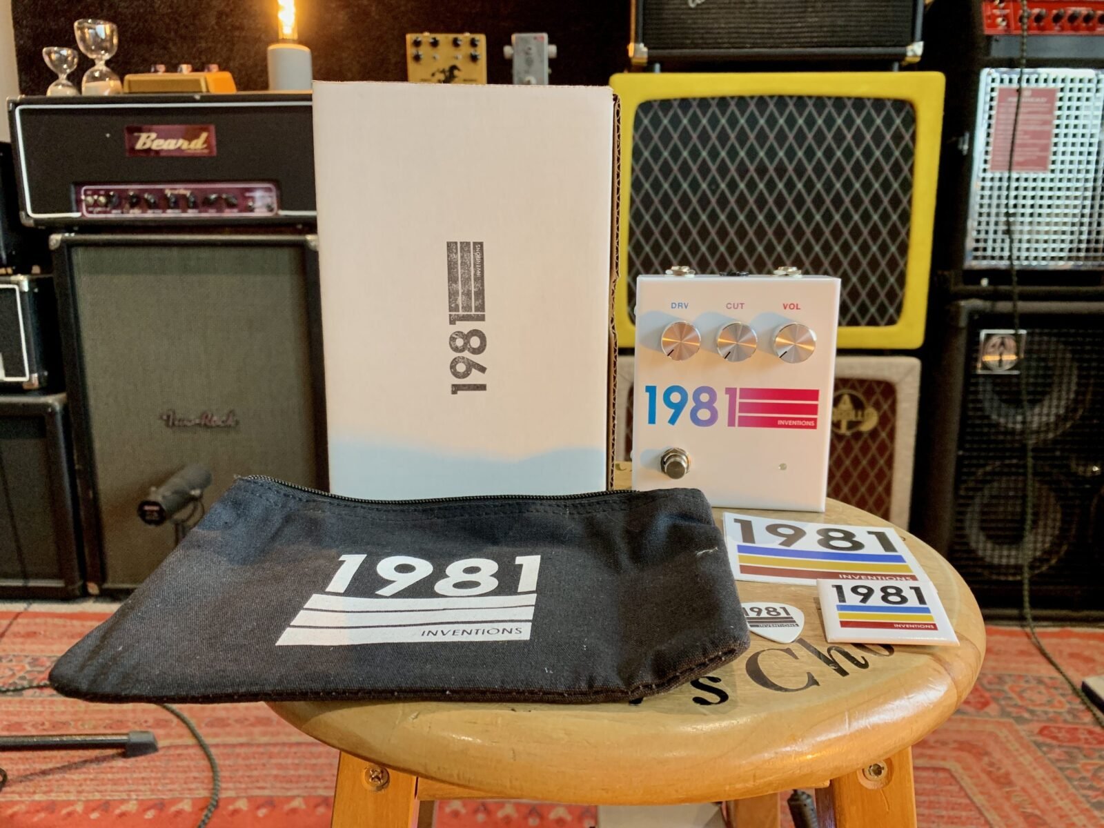 1981 Inventions DRV Hyperfade White - One More Pedal