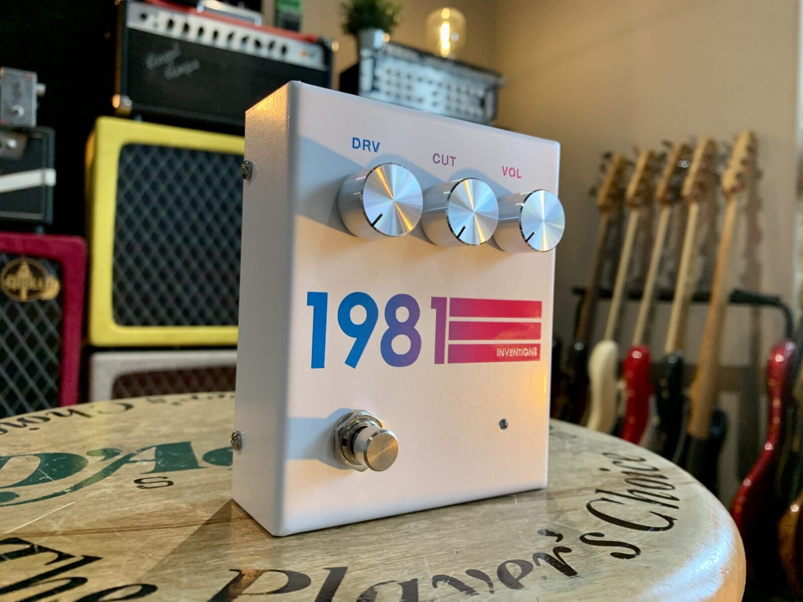 1981 Inventions DRV Hyperfade White - One More Pedal